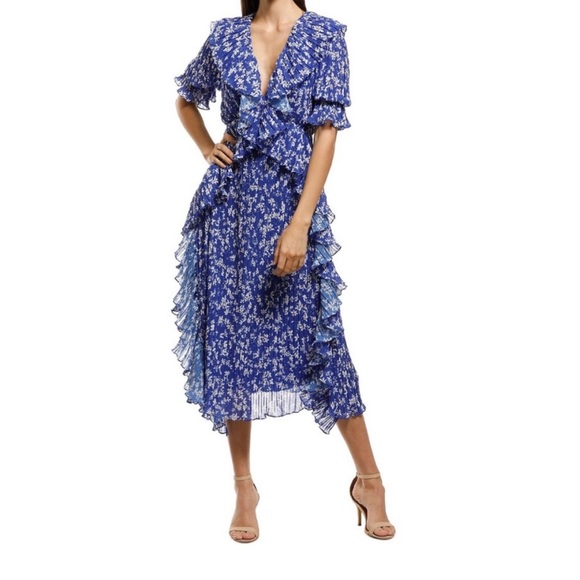 TALULAH | Dresses | Talulah La Maison Mediterranean Minx Blue Margarita ...